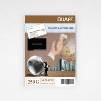 Double Sided Matte Calling Card Paper