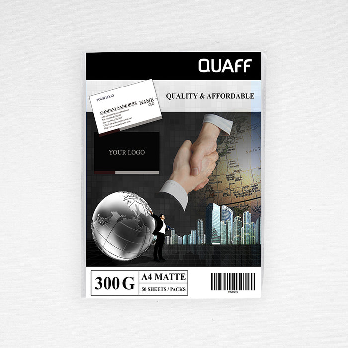 Double Sided Matte Calling Card Paper