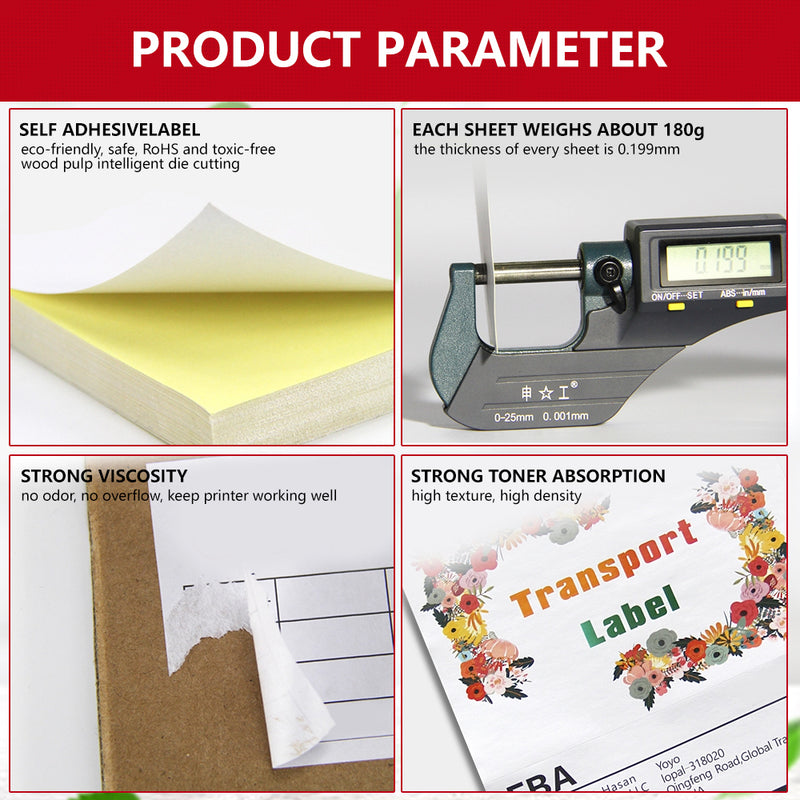 Printable Matte Sticker Paper