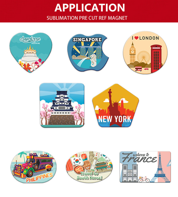 Sublimation Ref Magnets (Pre-Cut)