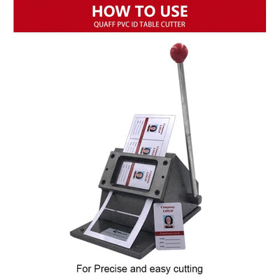 Pvc Die Cutter 86x54mm Id Size Cut