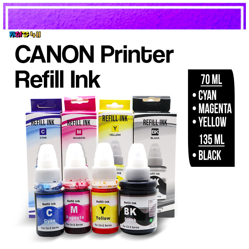 G-Series Canon Printer Refill Ink For G1800 G2800 G3800g G1810 Model: