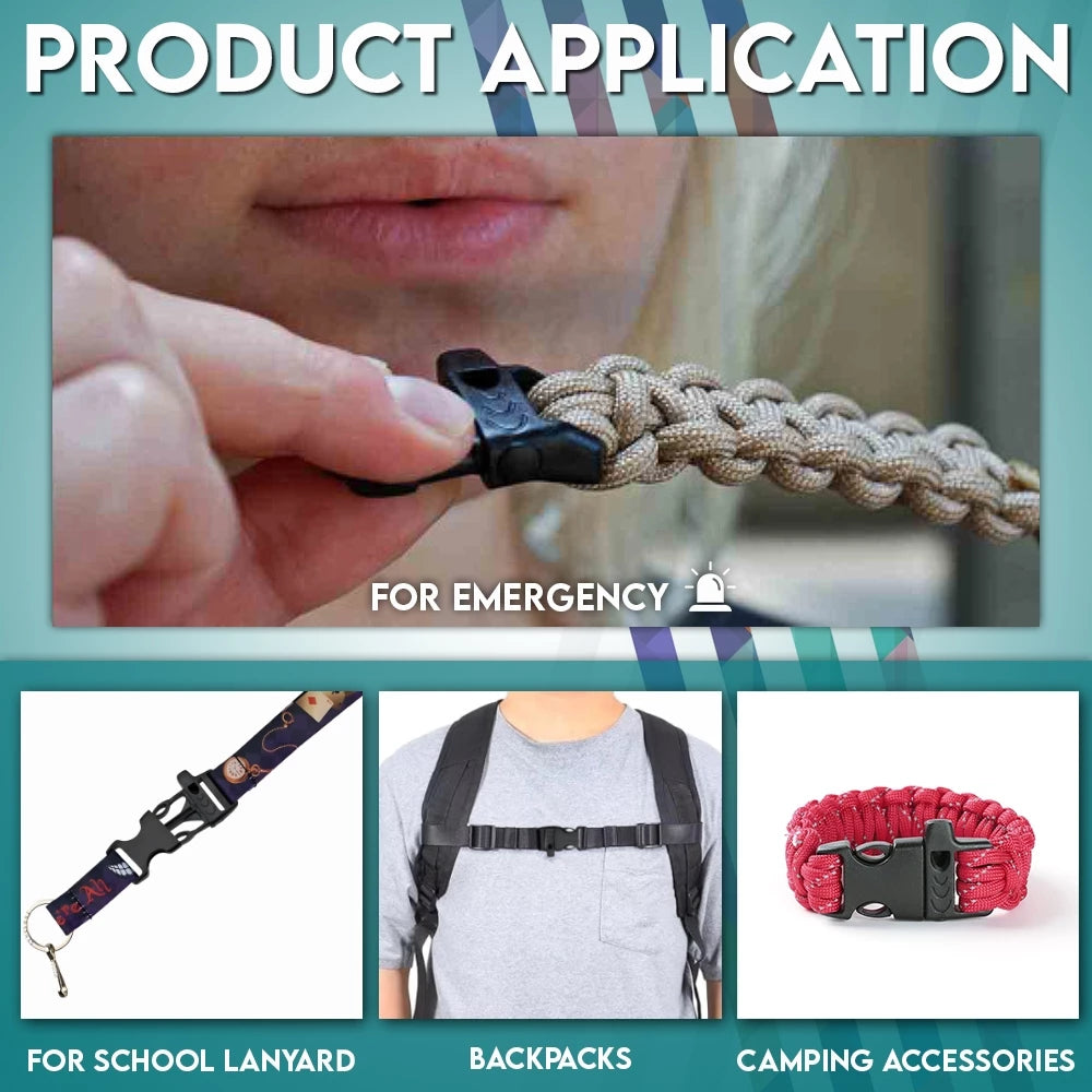 ID Button Dig w/ Whistle Side Release 100pcs